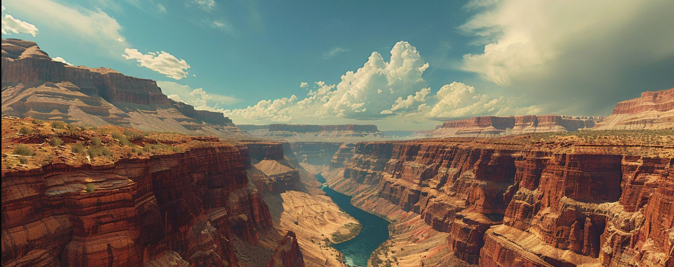 Shadows in the Grand Canyon – BLUE MOON BENCH